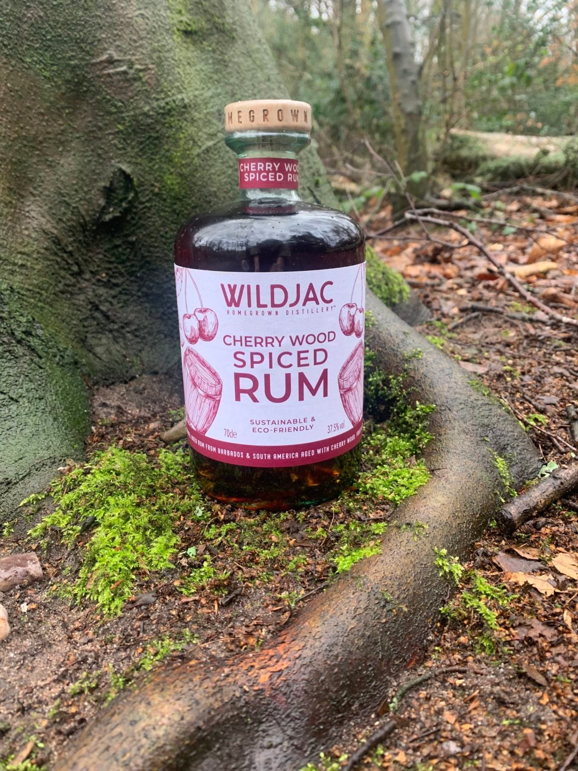 Cherry Wood Spiced Rum 70cl - WildJac