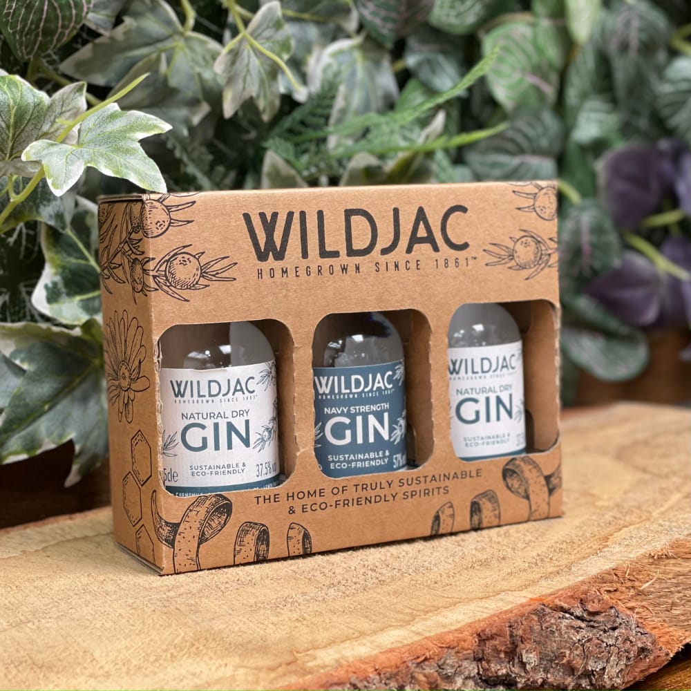 Natural Gin Pack 3x 5cl - WildJac