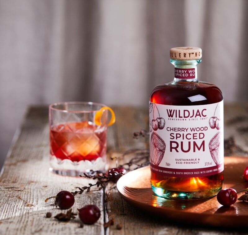 Cherry Wood Spiced Rum 70cl - WildJac
