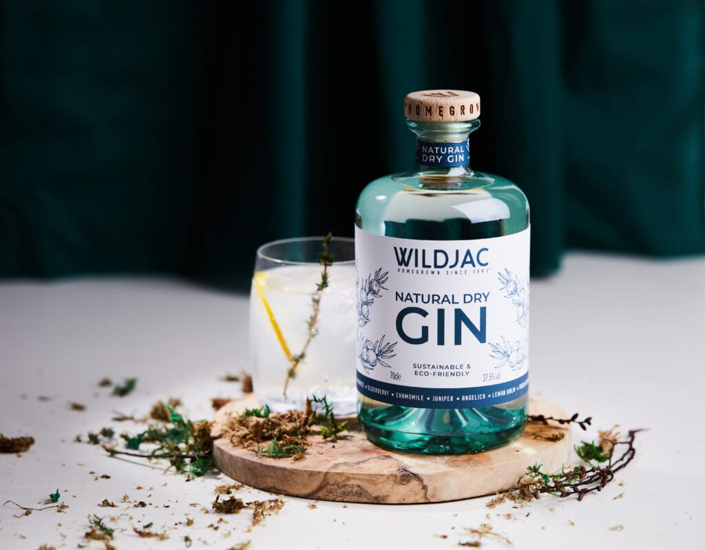 Natural Dry Gin 70cl - WildJac